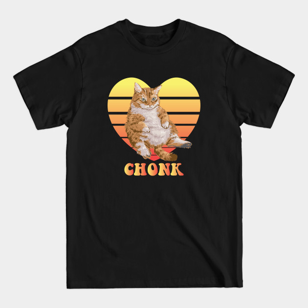 Funny Chonk Scale Cat Meme Memes - Chonk Cat - T-Shirt sold by Ian Laliberte arm | SKU 1865662 ...